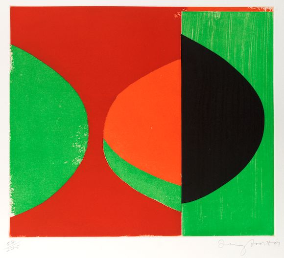 Bonhams : Terry Frost Camberwell Green Aquatint and collage, 2001 ...
