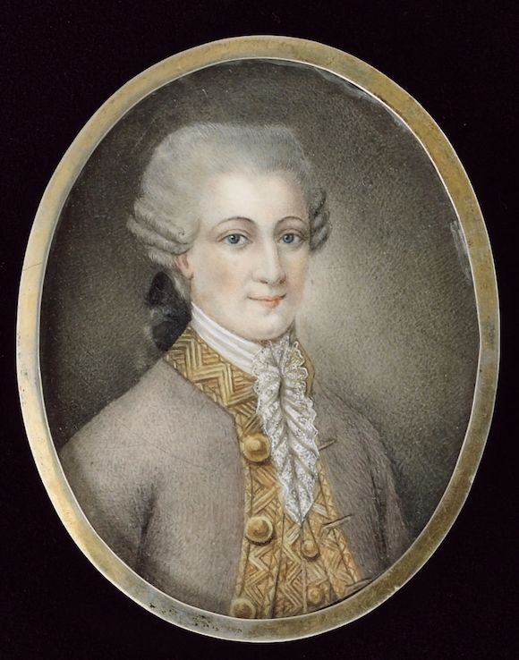 Bonhams : Austrian School, A pair of portraits of a Lady and Gentleman ...