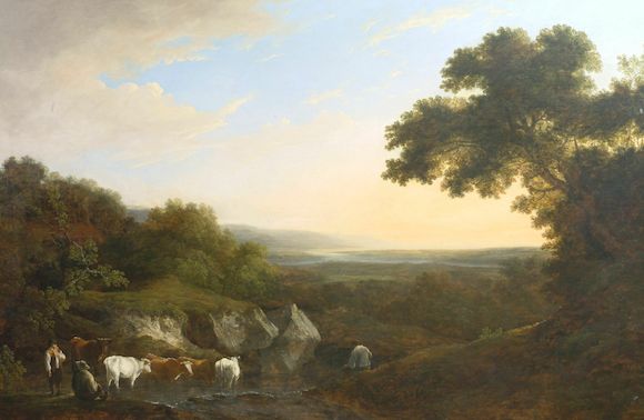 Bonhams : Benjamin Barker of Bath (1776-1838) 'An extensive estuary ...