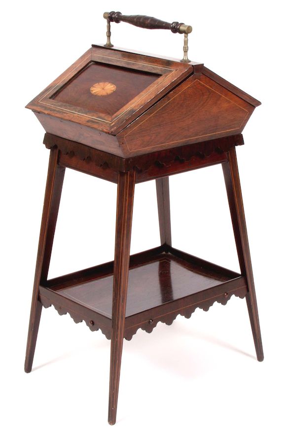 Bonhams : An Edwardian rosewood sewing box
