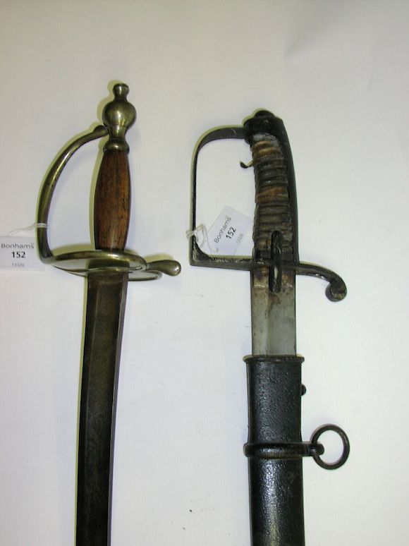 Bonhams : A mid 18th Century infantry hanger