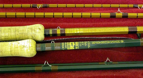 Bonhams : A Bruce & Walker Hexagraph Hugh Falkus Grilse rod 12’4”