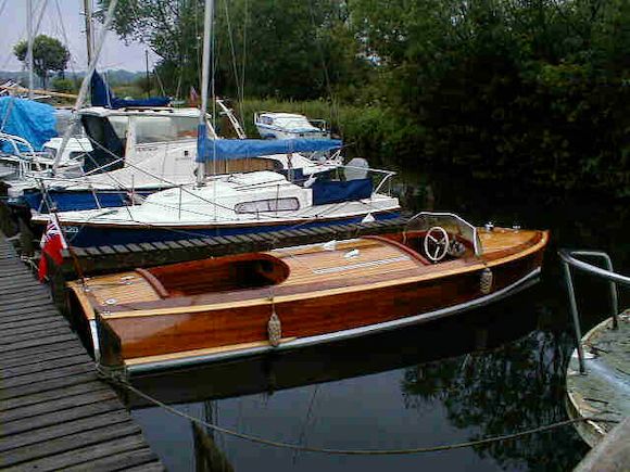 Bonhams : MERLIN. A Rare Brooke Seacar Fast Motor Launch