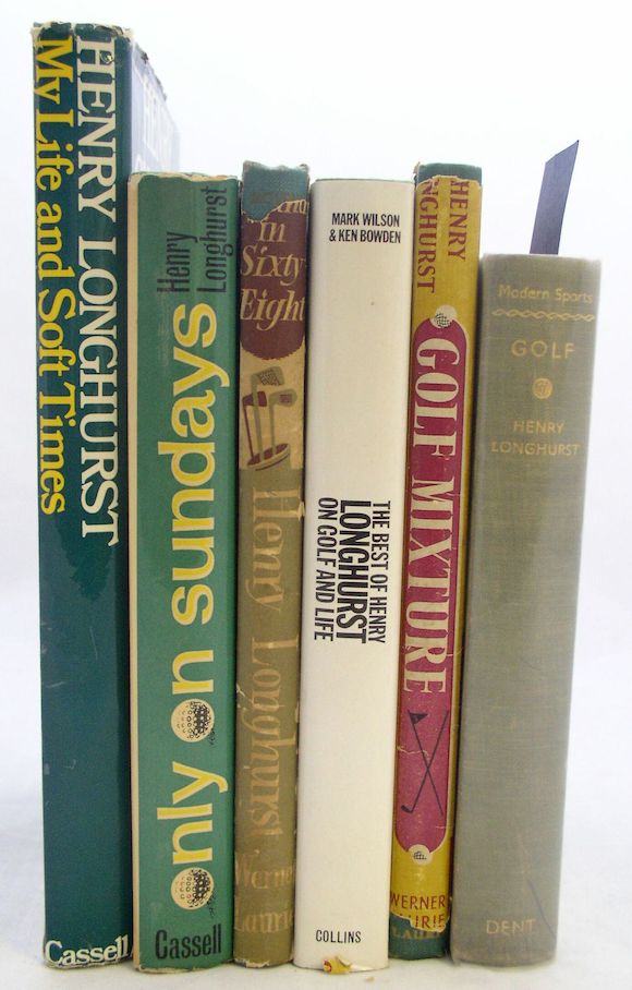 Bonhams : A quantity of books written by Henry Longhurst,