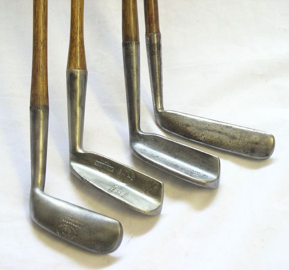 Bonhams : A Spalding Orion style blade putter circa 1910,
