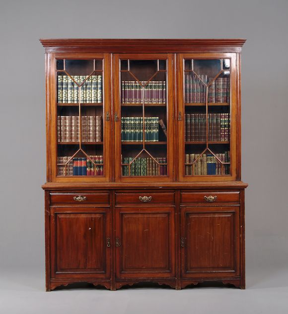 Bonhams : A late Victorian mahogany bookcase