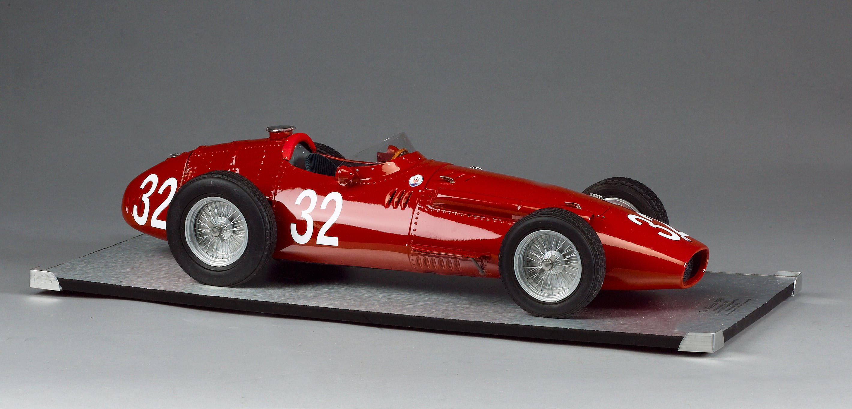 Bonhams Cars : A fine 18 scale model of a Maserati 250F, by Javan Smith,