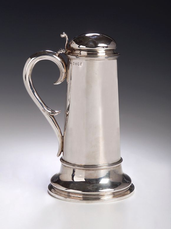 Bonhams : A Victorian silver Flagon, by CR&S, Edinburgh 1861,