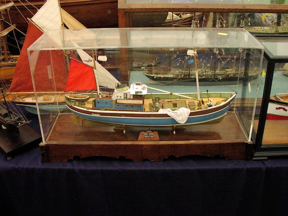 Bonhams : A Model of the Trawler 'Sea Hawk Drifter', 20th century, 71 ...