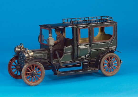 Bonhams : A large Carette tinplate Limousine, German circa 1908