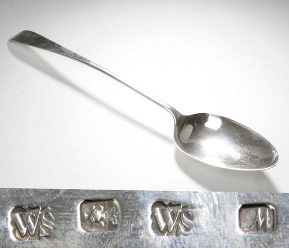 Bonhams : A George III Serving Spoon, by William Scott of Dundee, circa ...