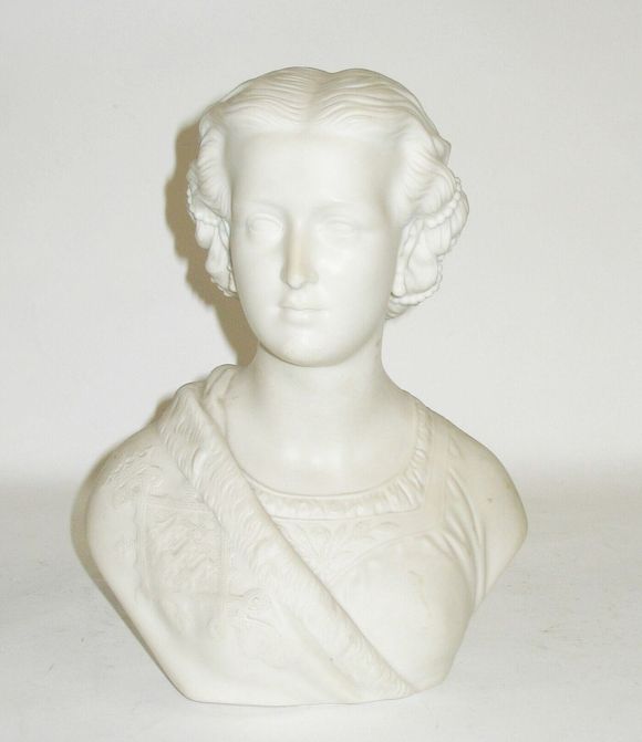 Bonhams : A Copeland parian bust of Princess Alexandra