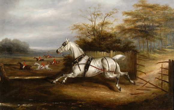 Bonhams : James Clark, N.E.A., R.I., R.O.I. (1858-1943) A bolting ...