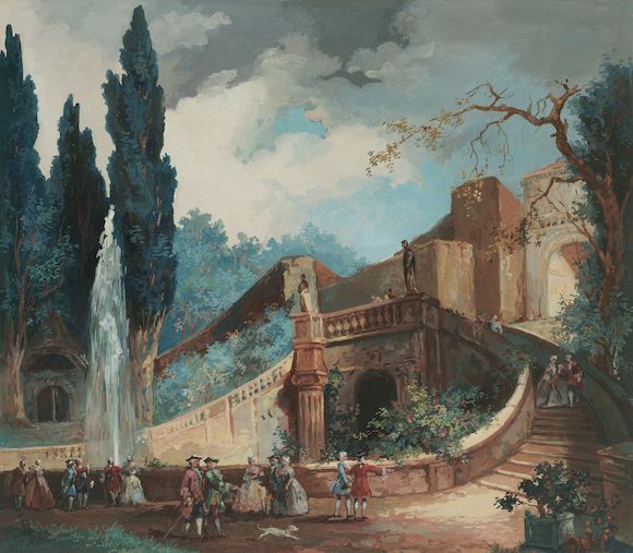 Bonhams : Circle of Louis Bélanger (French, 1736-1816) An afternoon ...