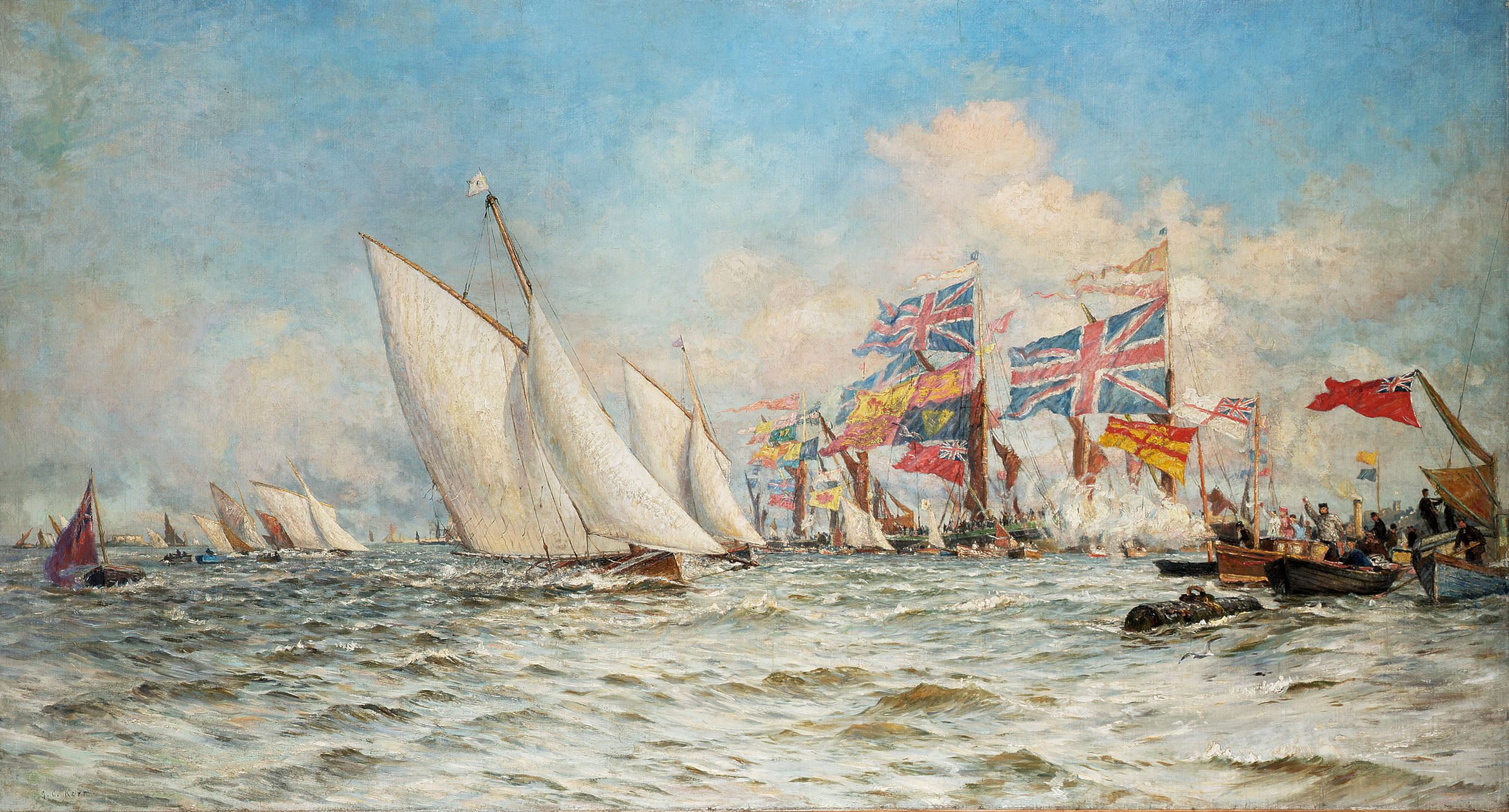 George Cochrane Kerr (British, born circa 1825-died circa 1907 ...