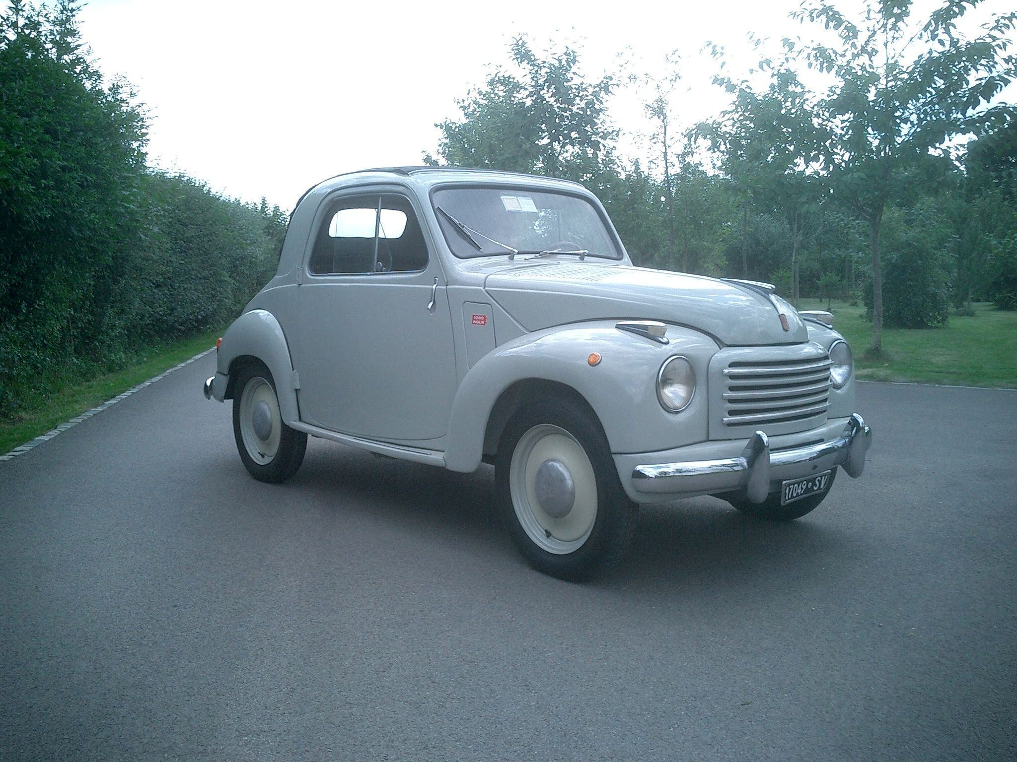 Bonhams Cars : 1953 Fiat 500 'Topolino' Chassis no. 420572