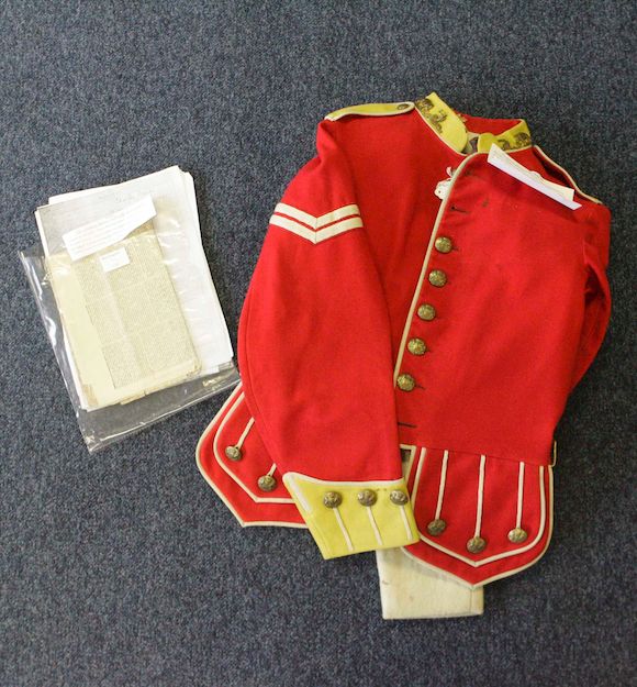 Bonhams : A Victorian Lance Corporal's Doublet