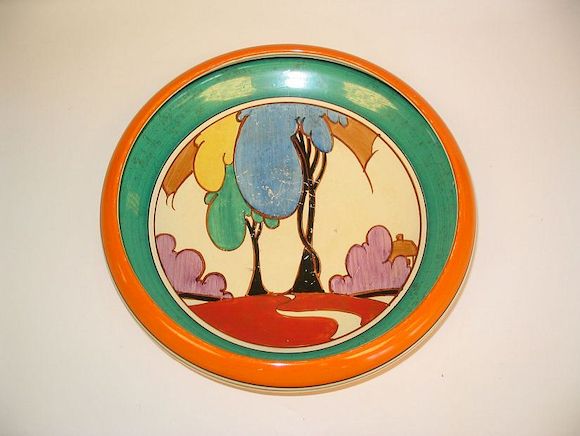Bonhams : 'Autumn (Balloon Trees)' A Bowl