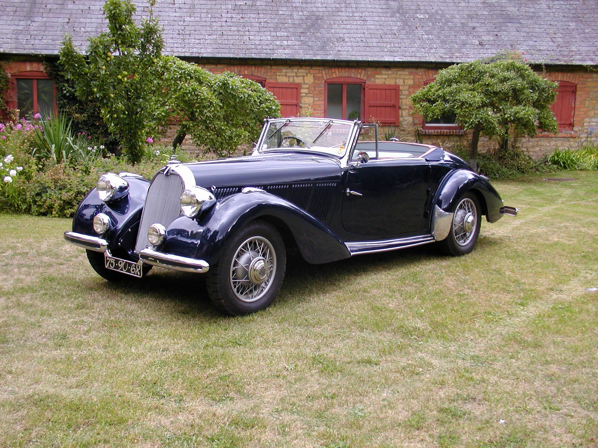 1938 Talbot-Lago T23 4.0-Litre Cabriolet Coachwork by Carrosserie ...