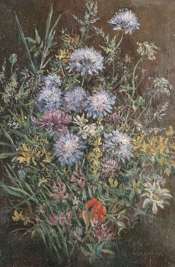 Bonhams : Walter George Langley (British, b.1885) A bunch of ...