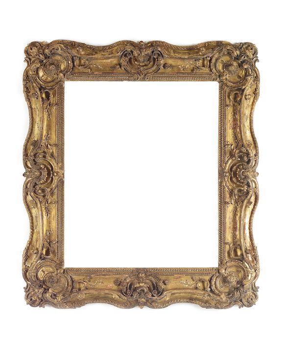 Bonhams : A French 19th Century carved, pierced, double-swept and ...