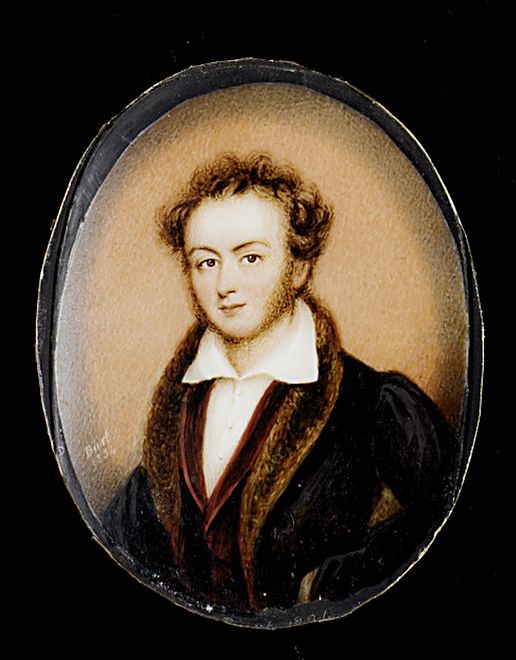 Bonhams : Albin Roberts Burt, A Gentleman, wearing fur-trimmed black ...