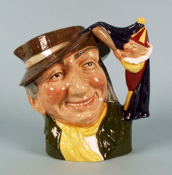 Bonhams : A Royal Doulton character jug of the Punch and Judy Man