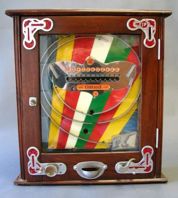 Bonhams : A Bryans 'Elevenses' allwin amusement machine