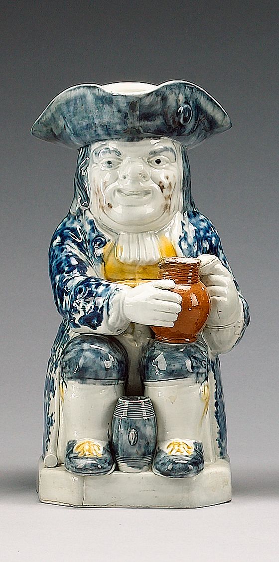Bonhams : A pearlware Toby Jug, circa 1790,