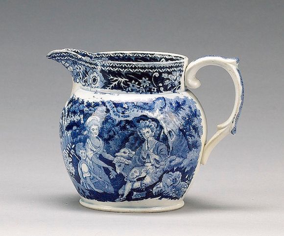 Bonhams : An Edward and George Phillips 'Pastoral Scene' jug, circa ...