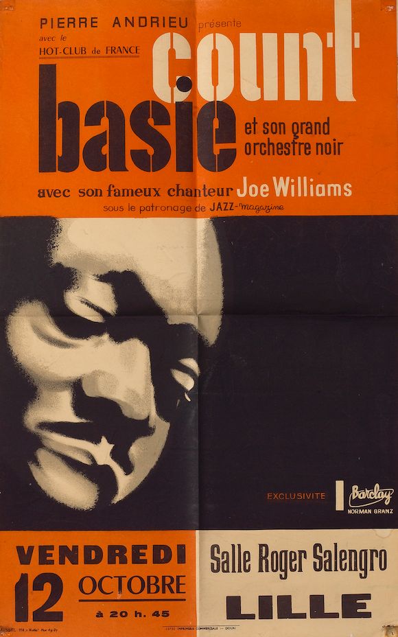 Bonhams : A collection of Jazz and Blues items, French/Belgian, 1950s-60s,