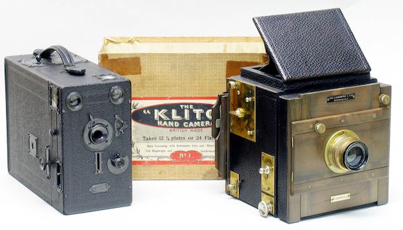 Bonhams : Lancaster Planoreflex camera, quarter plate, introduced 1904 ...