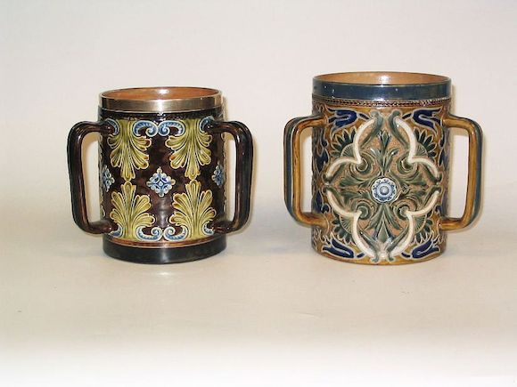 Bonhams : Frank Butler A Doulton Lambeth Tyg by Frank Butler