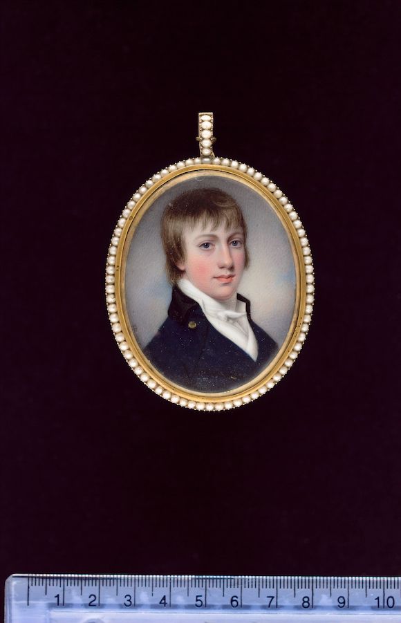 Bonhams : Henry Bone R.A., The poet Robert Bloomfield (1766-1823 ...