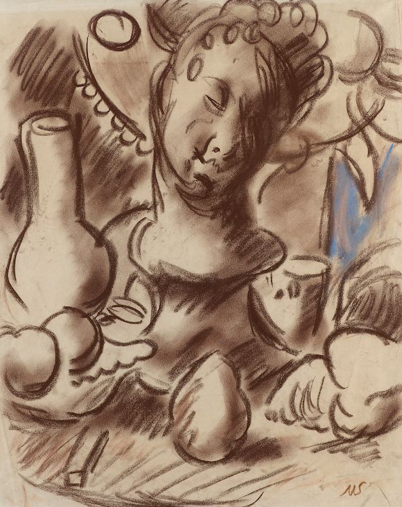 Bonhams : Sir Matthew Arnold Bracy Smith (1879-1959) Still life with ...