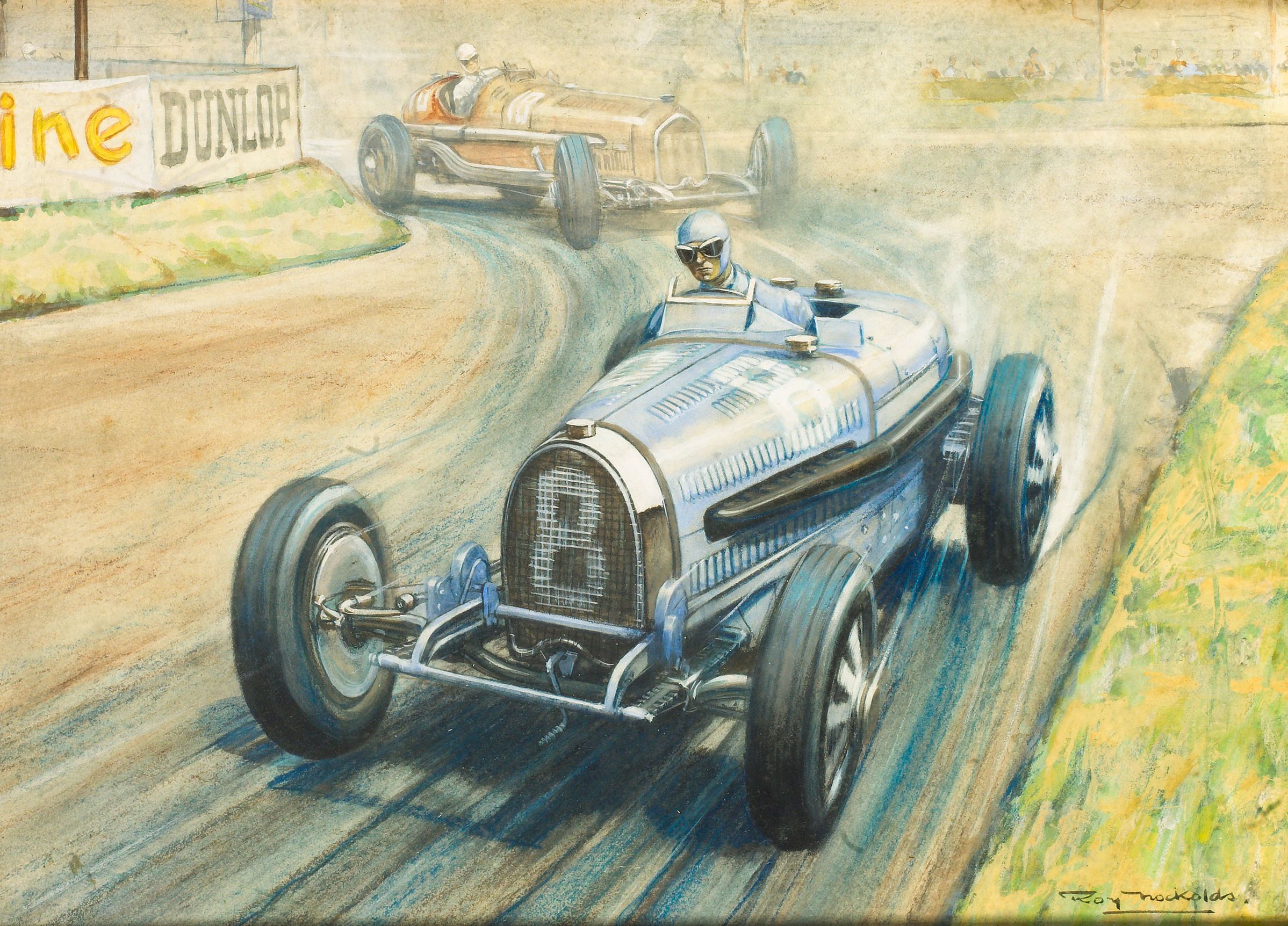 Bonhams Cars : Roy Nockolds (1911-1980) The 1932 French Grand Prix at ...