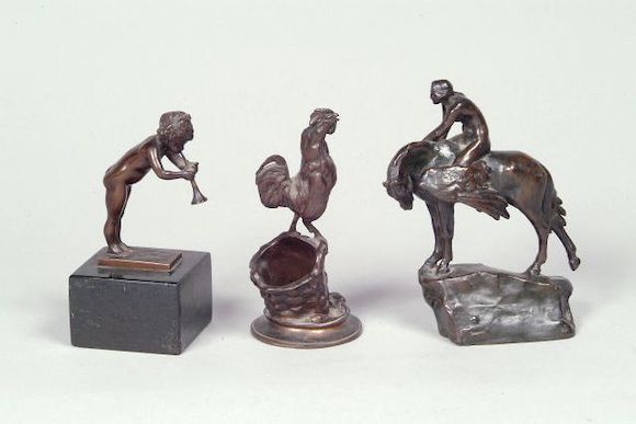 Bonhams : Auguste-Nicholas Cain (19th century) a patinated bronze model ...