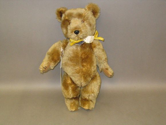 Bonhams : Chiltern Hugmee musical Teddy bear, English circa 1950's