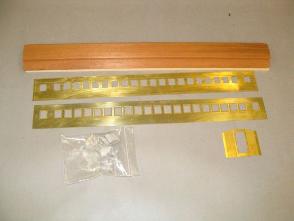 Bonhams : Three brass, metal and wood American coach kits 4
