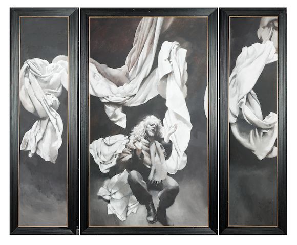 Bonhams : Robert O. Lenkiewicz (1941-2002) Temptation of St Anthony 310 ...