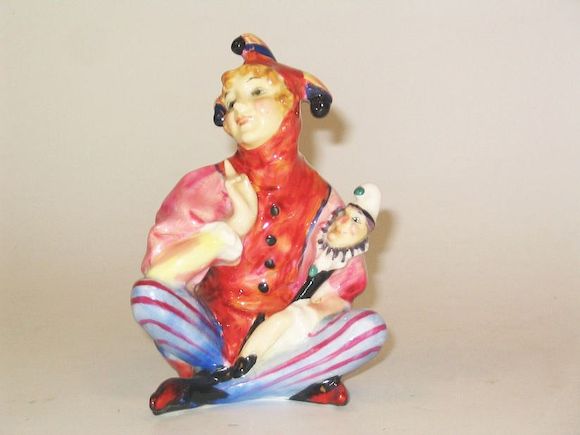 Bonhams : Figurines Lady Jester HN1284, 1928-38