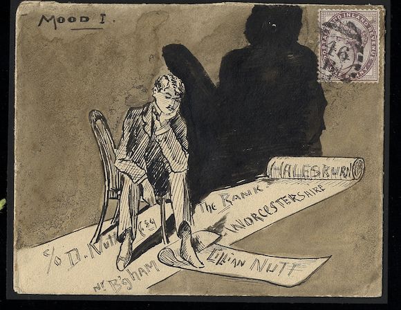 Bonhams : Illustrated 1900 Envelope from London to Birmingham, franked ...