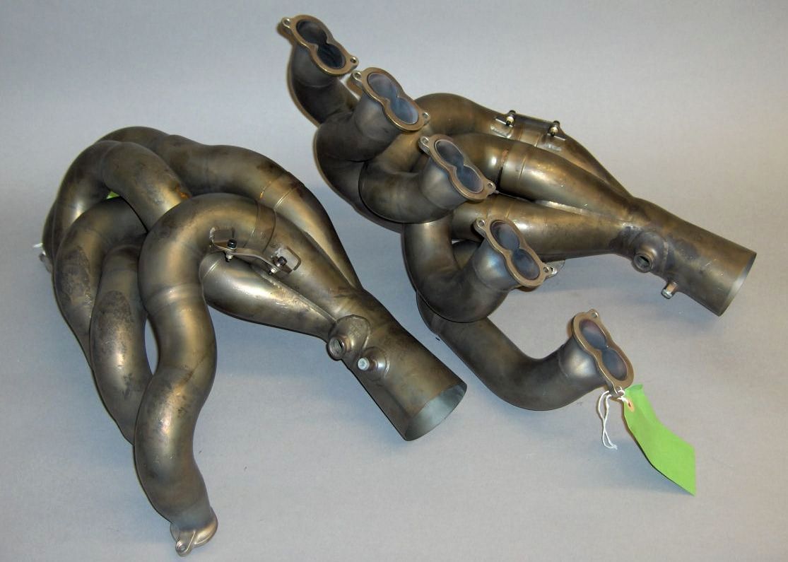 Bonhams Cars : A pair of 2005 Williams-BMW FW27 exhaust manifolds,