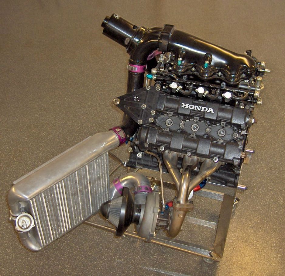 Bonhams Cars : A Honda RA 166 V6 display engine,