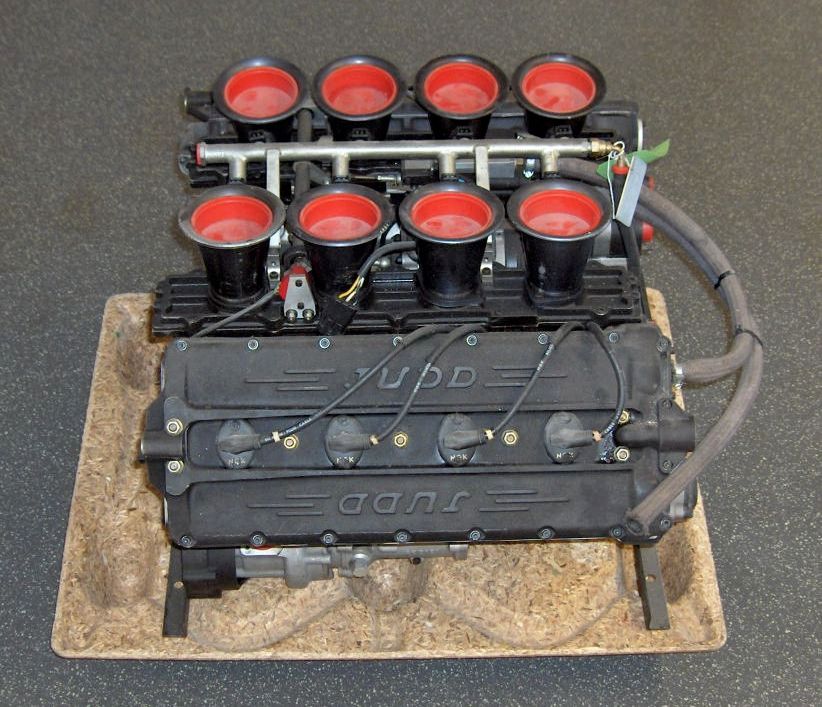 Bonhams Cars : A Judd CV V8 engine,