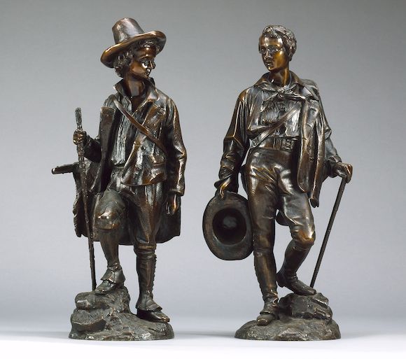 Bonhams : Emile Victor Blavier (French, fl. 19th century): A bronze ...