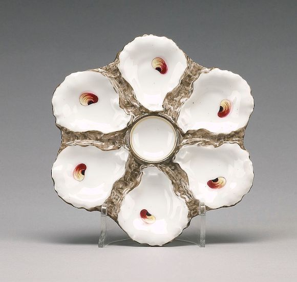 Bonhams : A set of six David Haviland Limoges oyster plates, late 19th ...