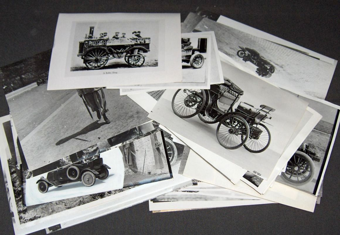 Bonhams Cars : An interesting collection of monochrome photographs ...