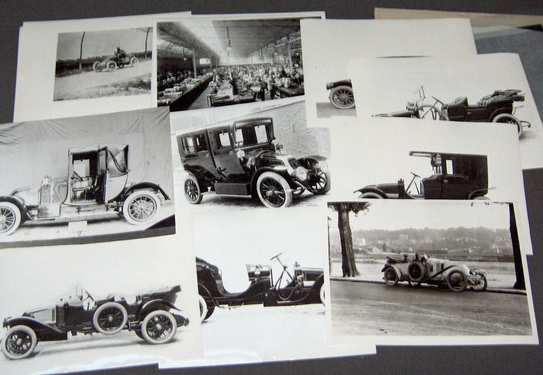 Bonhams Cars : A good quantity of monochrome photographs of Veteran ...