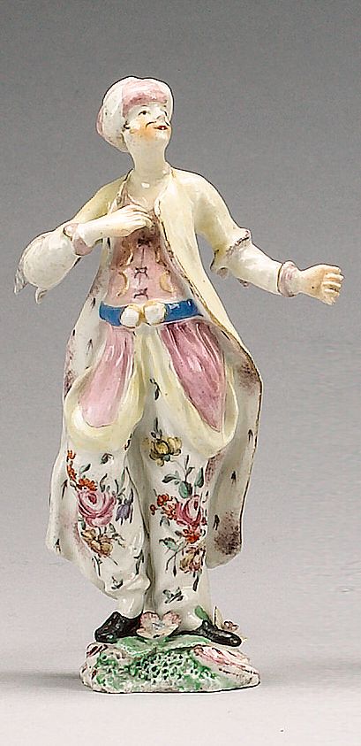 Bonhams : A Bow figure of a Turk, circa 1770,
